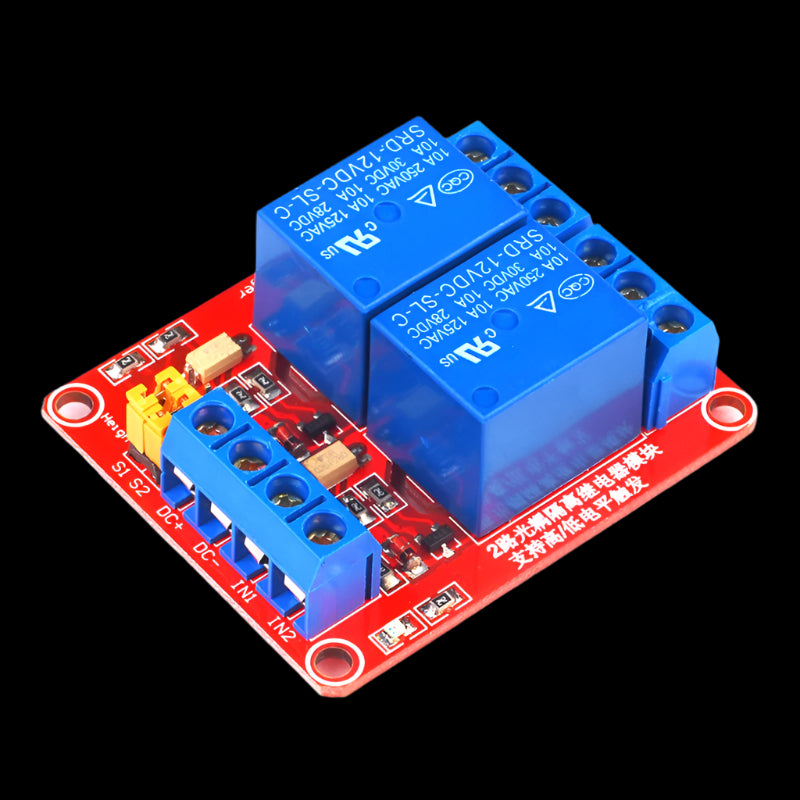 2-Channel 5V Relay Module – ShillehTek